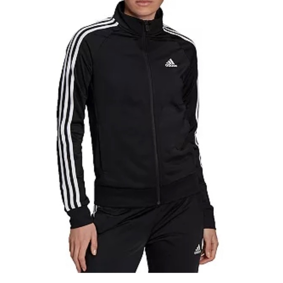adidas | Jackets & Coats | Womens Adidas Essential Tricot Track Jacket ...